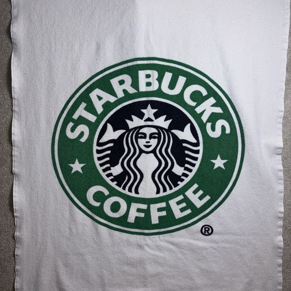 Starbucks | Bath | Vintage Starbucks Coffee Beach Towel 56x34 Large ...